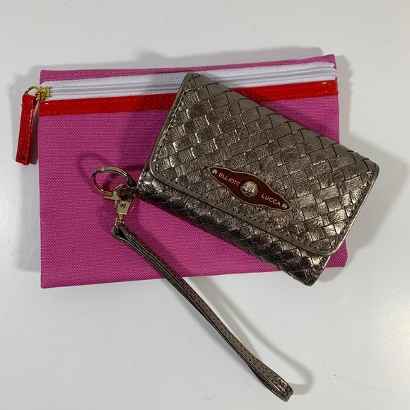 Estee Lauder | Bags | Este Lauder Makeup Bagelliot Lucca Wallet | Poshmark